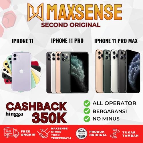 Jual iPhone 11 | 11 Pro | 11 Pro Max 64GB 128GB 256GB Terdaftar Resmi ...