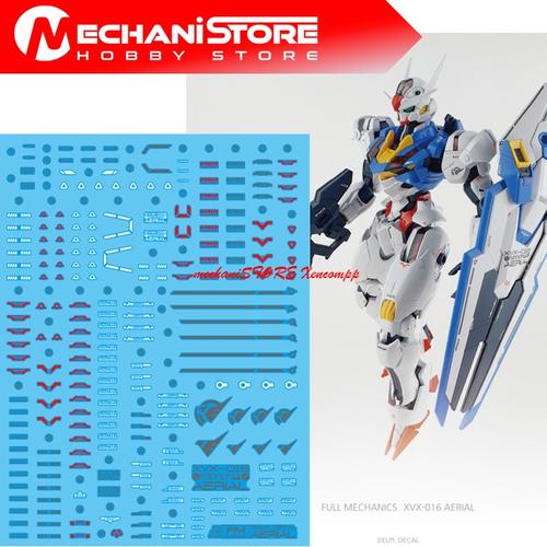 Jual Water Decal FM 1/100 Aerial Full Mechanics by DELPI DECAL - Kab ...