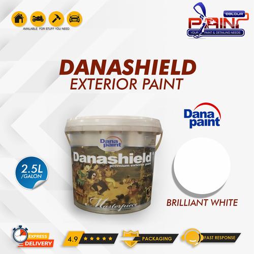 Jual Cat Exterior Danapaint Danashield Galon 2.5L - Brilliant White ...