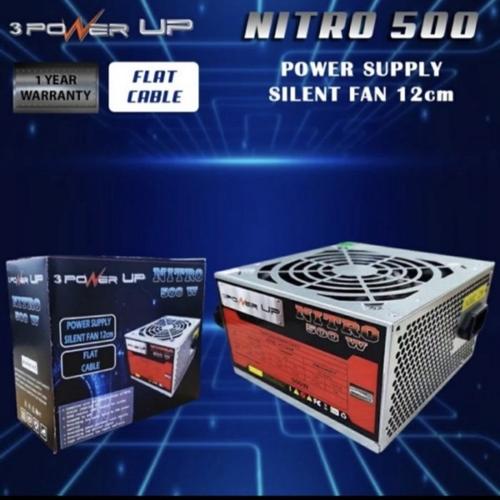 Jual power up 500w, psu 500watt, power supply komputer 500w standard ...