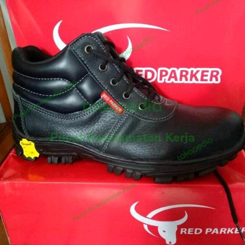 Jual Sepatu safety proyek / sepatu safety / safety shoes RED PARKER ...
