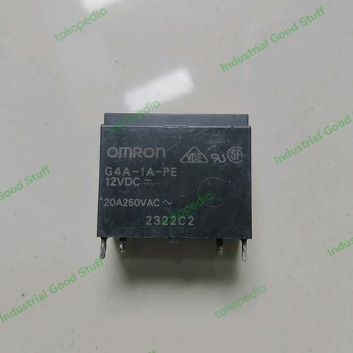 Jual Relay Omron G4A 1A PE 12vDC Coil 20A Load 4 Kaki - Kota ...