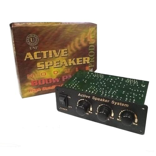 Jual Kit Speaker Aktif Modul 800W PMPO Volume Trebble Bass DC 12-15V CT ...