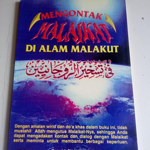 Jual MENGONTAK MALAEKAT DI ALAM MALAKUT (ORIGINAL) CV.ANEKA Solo - Kota ...