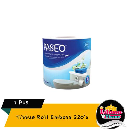 Jual Tissue PASEO - Toilet Roll Emboss 220's - Kota Malang - ISTANA ...