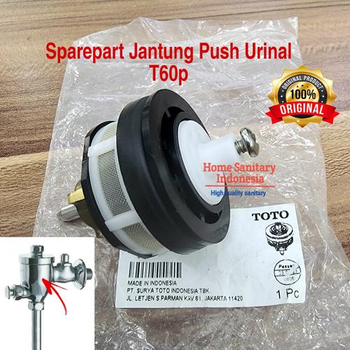 Jual Push kran TOTO TH311 Piston Urinal T60p Valve Sparepart Urinoir ...