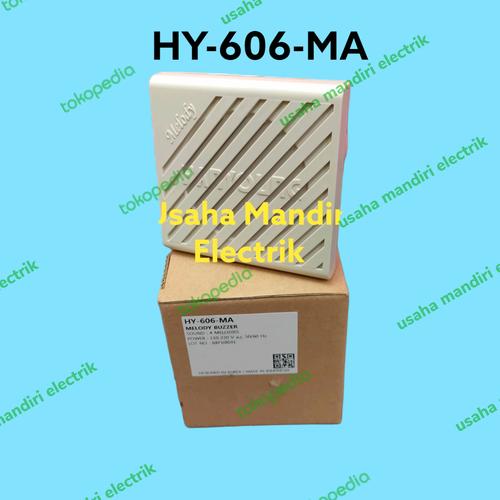 Jual HY-606-MA BUZZER MELODY HANYOUNG ( 4 SUARA ) AC 110-220V ORIGINAL ...