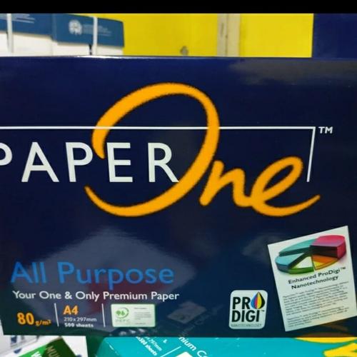 Jual kertas HVS A4 80 gr paper one 1 rim - Jakarta Selatan - Triple H ...