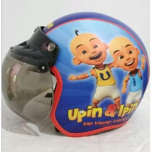 Promo Helm Anak Kecil Upin Ipin Helm Motor Anak Helm Sepeda Anak Kartun ...