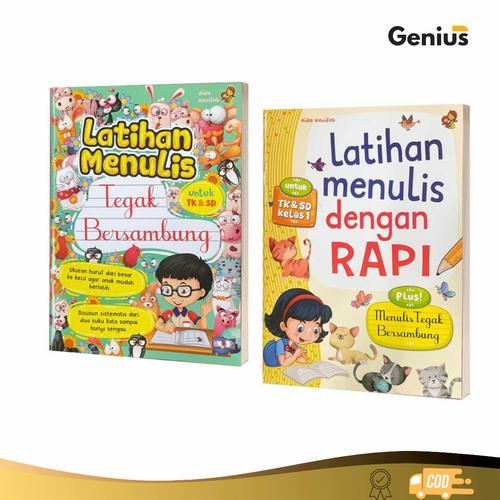 Jual Buku Latihan Menulis Dengan Rapi Menulis Tegak Bersambung TK dan ...