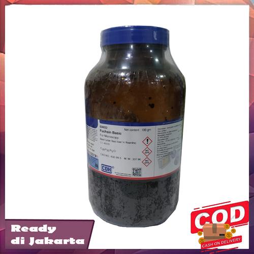 Jual fuchsin basic For Microscopy 100g CDH - Jakarta Barat - Graha Laboratory | Tokopedia