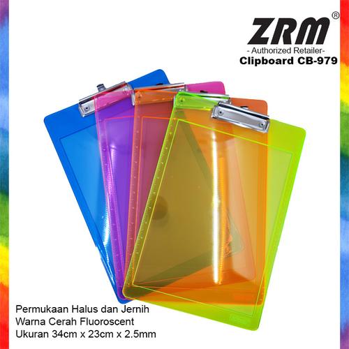 Jual ZRM Clipboard / Papan Jalan Ukuran Folio bahan PS - Jakarta Barat ...