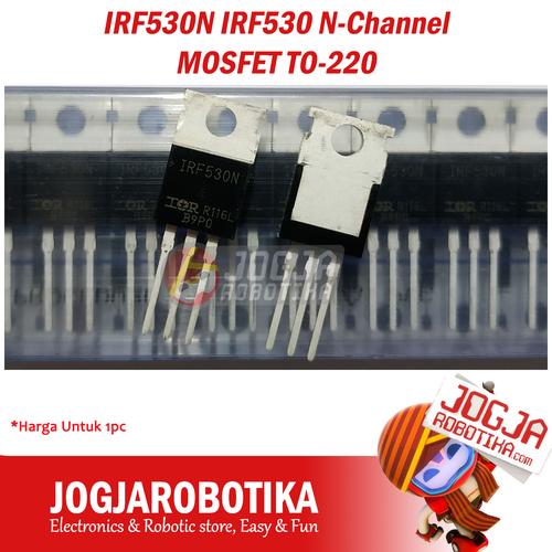 Jual IRF530N IRF530 N-Channel MOSFET TO-220 - Kab. Sleman ...