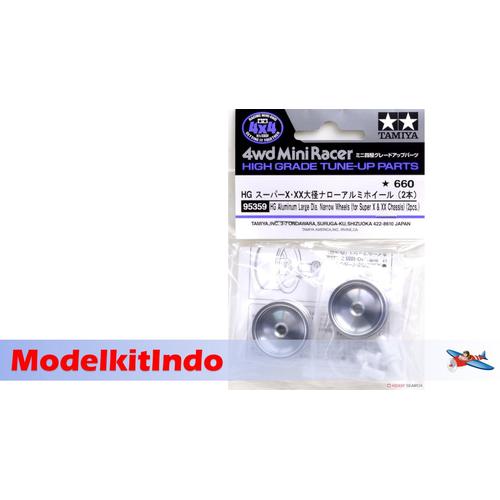Jual Tamiya 95359 HG Aluminum Large Dia.Narrow Wheels - Kota Depok ...