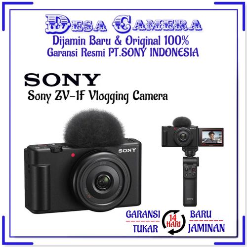 Jual SONY ZV-1F / SONY ZV 1F / SONY ZV1F Digital Compact Kamera Vlog 4k - Black - Jakarta Pusat ...