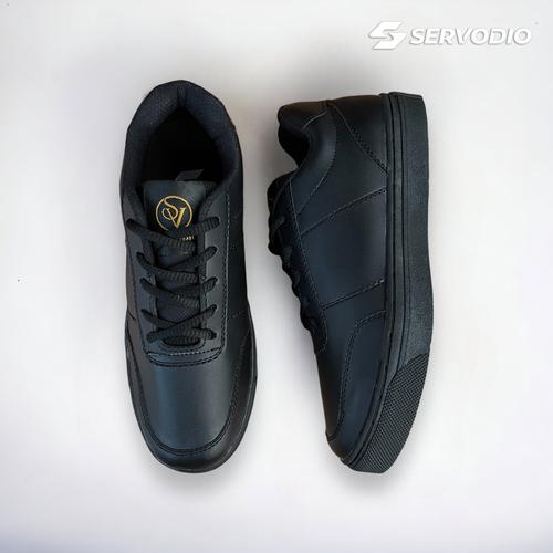 Promo Servodio 37-44 Full Black Classic Sepatu Sneakers Pria Wanita ...