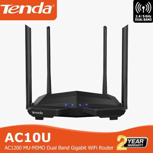 Jual Tenda Ac10U - Ac1200 Mu-Mimo Smart Dual-Band Gigabit Wifi - Kota Depok - Central Networking ...
