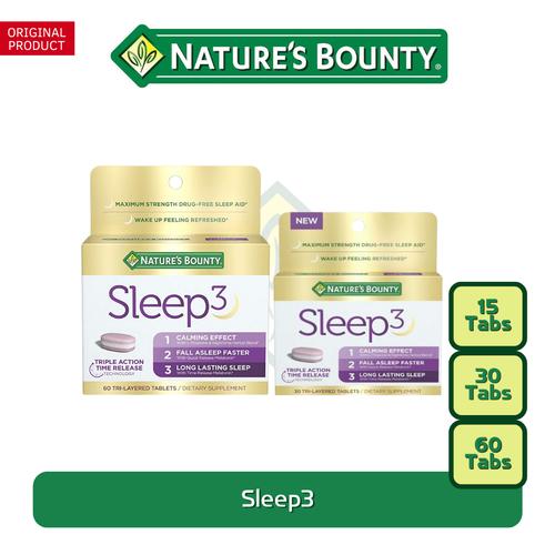 Jual Nature's Bounty Sleep3 Tri-Layer Melatonin 10 mg - 30 Tabs ...