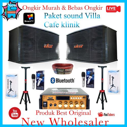 Jual paket sound system Speaker Dat 10 inch Villa Cafe klinik restoran ...