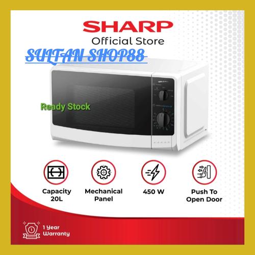 Jual SHARP MICROWAVE R220MAWH 20 LITER LOW WATT 450 Watt - AMBIL DI TEMPAT - Kota Surabaya ...