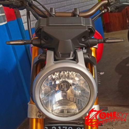 Jual Headlight CB150R Exmotion - Silver Doff, Daymaker 7 inch - Kab ...