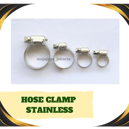 Jual KLEM SELANG/ KLEM BESI / PENGIKAT BESI STAINLESS STEEL 304. 10 ...
