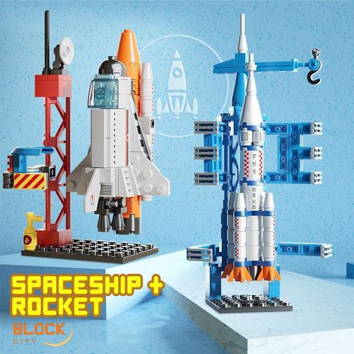 Jual Lego Rocket / Balok Roket / Roket Nasa / Brick Rocket - Kota ...