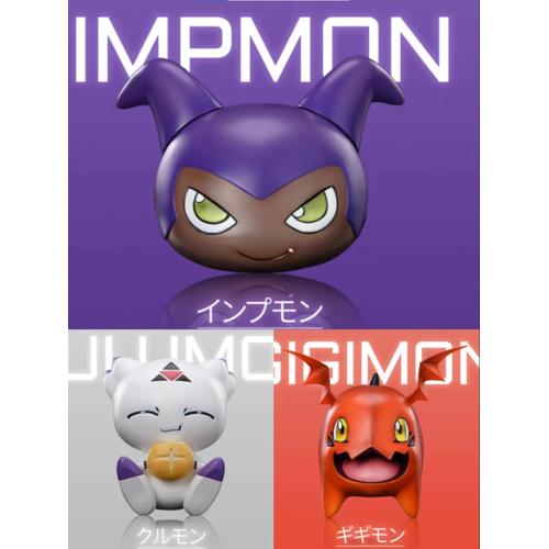 Jual XF Studio Gigimon Impmon Culumon Digimon 1/1 FIGURE STATUE ...
