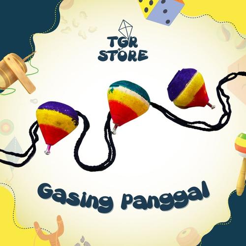 Jual Permainan Tradisional Gasing Kayu Panggal - Kota Bekasi - TGR ...