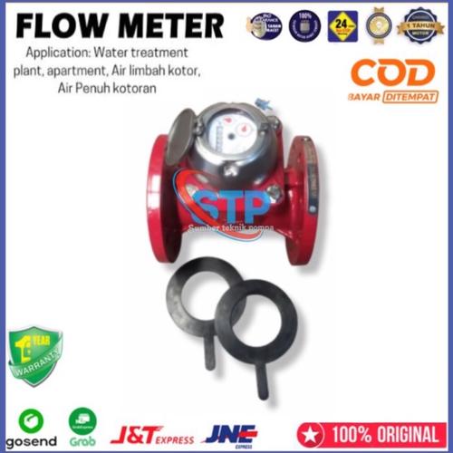 Jual FLOW METER LIMBAH 2 INCH - FLOW METER AIR PANAS 130 DERAJAT 2 INCH ...