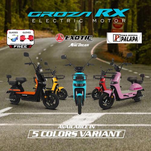 Jual SEPEDA LISTRIK EXOTIC COOLTECH RX NEW Electric Bike - Kab. Rembang ...