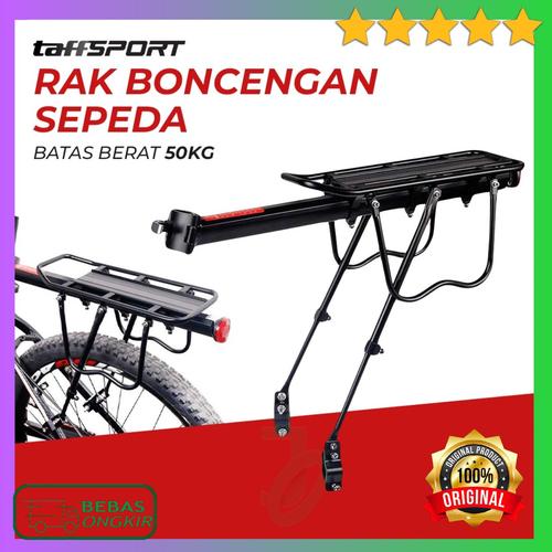 Jual Boncengan Belakang Sepeda Rear Rack Screw Mount TaffSPORT RCK-103 ...