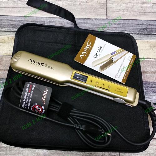 Jual Catokan Rambut Mac Styler Titanium Smoothing Bagus Gold ...
