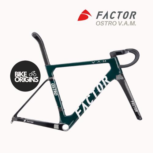 Jual Frameset FACTOR OSTRO VAM Carbon Disc Brake Racing Green - Road ...