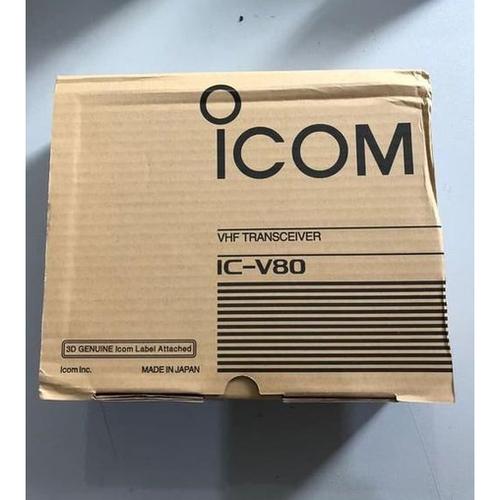 Jual HT Icom V 80 ICV80 IC-V80 Lithium VHF handy talky V80E ORI NEW ...