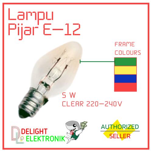 Jual LAMPU PIJAR CHIYODA MINI 220-240V (E12)(5W) CLEAR+WARNA - Painted ...