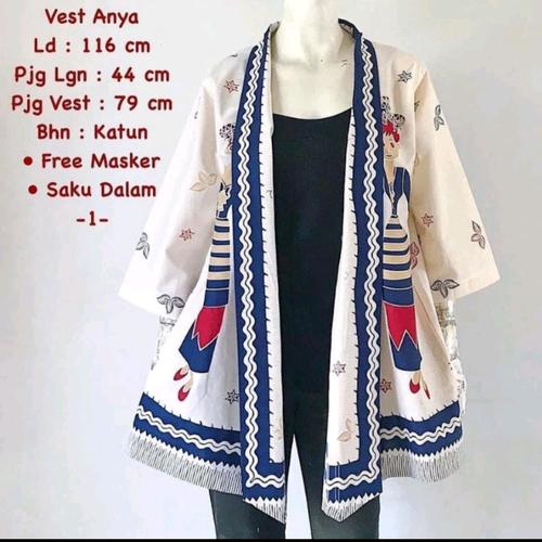 Jual vest outer batik wanita - Kab. Tangerang - Sumber Berkat Abadi ...