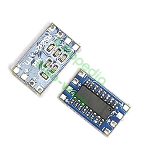 Jual MAX3232 Serial Port Mini RS232 To TTL Converter Module Board ...