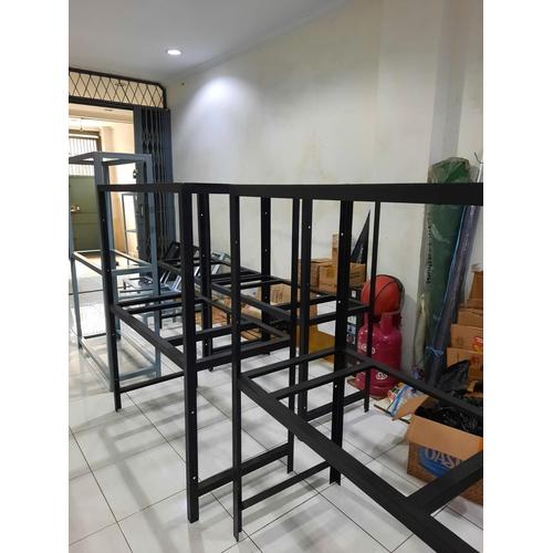 Jual Rak dudukan AC yg sesuai pesanan / Bracket AC Custom - Hitam, 2 ...