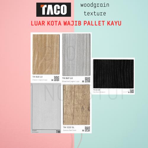 Jual (LUAR KOTA WAJIB PALLET KAYU) HPL Taco Woodgrain Textured TH - TH 02 KY - Kota Pekanbaru ...