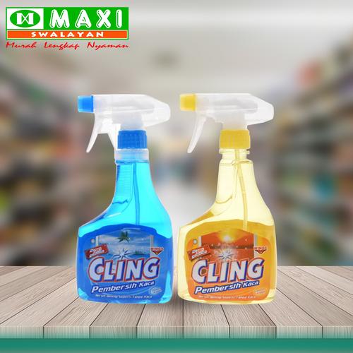 Jual Cling Pembersih Kaca Botol 425ml - Biru - Kota Balikpapan - Maxi ...