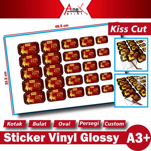 Promo PRINT CETAK STICKER CUTTING / STIKER VINYL / CROMO / TRANSPARANT ...