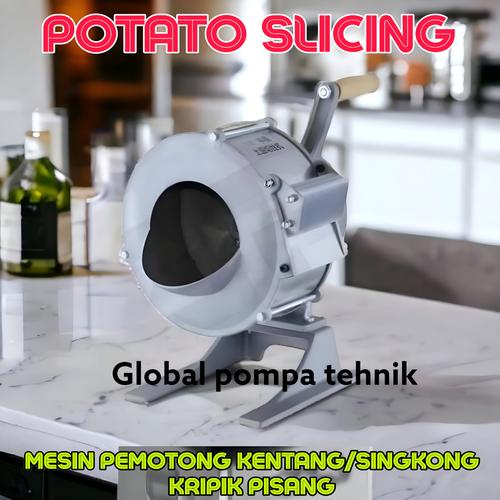 Jual Mesin Pemotong kentang/Mesin pengiris sayuran/Potato Slicing ...