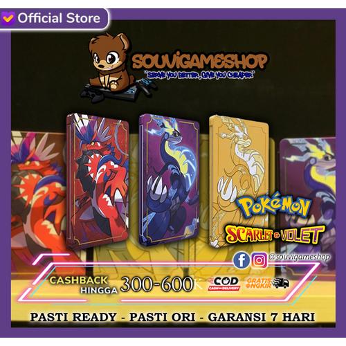 Jual PROMO!! NINTENDO SWITCH STEELCASE STEEL CASE POKEMON SCARLET ...