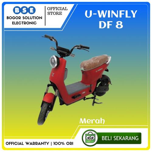 Promo Sepeda Listrik Uwinfly DF8 Selis Uwinfly Dragon Fly 8 - Red [ RESMI ] Cicil 0% 3x - Kota ...