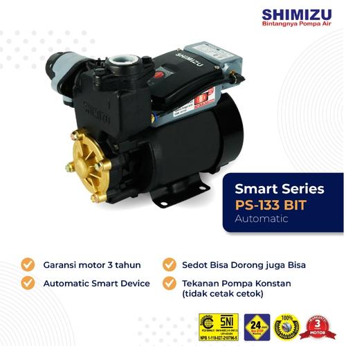 Jual Pompa dorong booster pompa SHIMIZU PS 133 BIT otomatis - Kota ...