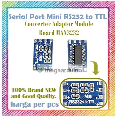 Jual Serial Port Mini RS232 to TTL Converter Adaptor Module Board ...