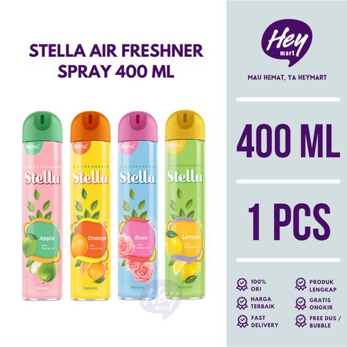Jual STELLA AIR FRESHENER SPRAY 400 ML PEWANGI RUANGAN SEMPROT AEROSOL ...