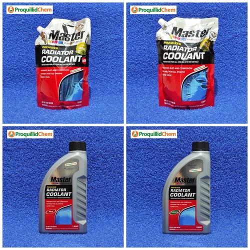 Jual MASTER PREMIXED AIR COOLANT RADIATOR COOLANT MOTOR MOBIL 1QUART ...