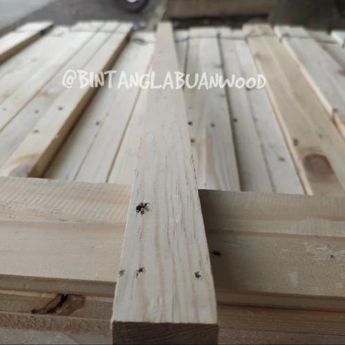 Jual Reng List stick kayu pinus kayu palet 110 x 4 x 1.5cm - PANJANG ...